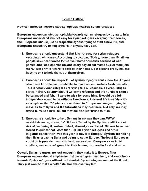 Extemp Outline Extemp Outline How Can European Leaders Stop