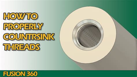 Countersink Fusion 360 At Jade Stainforth Blog