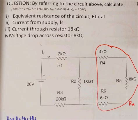 QUESTION By Referring To The Circuit Above StudyX