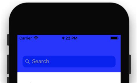 Swift IOS 11 UISearchBar In UINavigationBar Stack Overflow