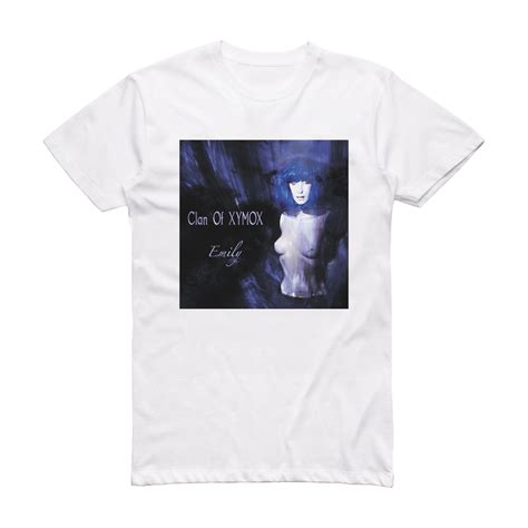 Clan Of Xymox Emily Album Cover T Shirt White Album Cover T Shirts