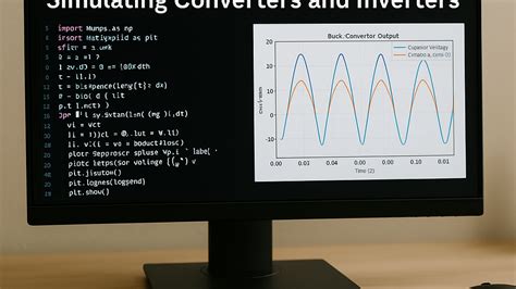 python for power electronics simulating converters and inverters