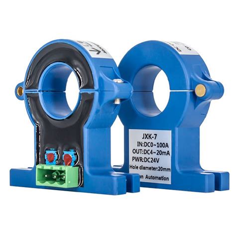 AC Current Transmitter Open Loop 4 20mA 0 5V 0 10V Output Current Sensor Converter Hall