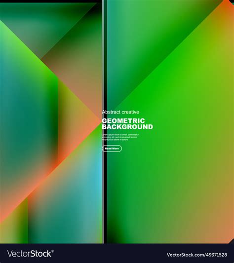 Gradient Triangles Abstract Background Royalty Free Vector