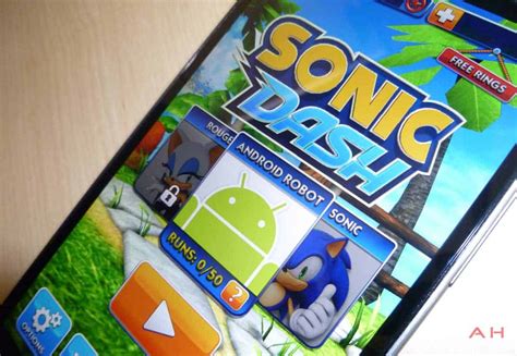 Sonic Dash Gets Exclusive Android Love Including Everyones Favorite