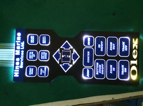 백라이트 멤브레인 스위치 터치 버튼 키패드 의 고품질 백라이트 멤브레인 스위치 터치 버튼 키패드
