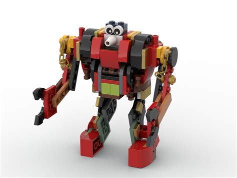 Lego Moc Nutcracker Mech Suit 2 By Eric Nunya Rebrickable Build With Lego