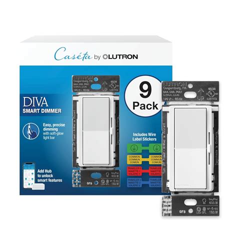 Lutron Maestro 125 Amp Blanco Digital Regulador Yaxa Colombia