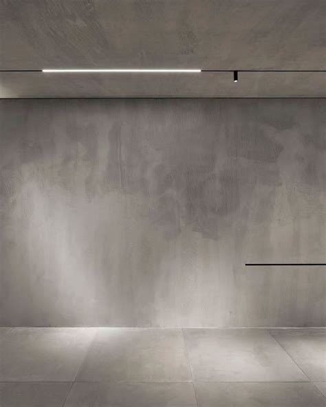 Chambre Minimaliste En Béton Avec Un éclairage Linéaire Comment Créer Un Espace Minimaliste