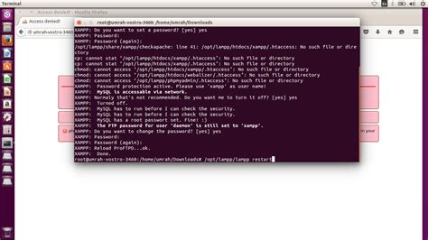 Install Lampp Server Xampp Di Ubuntu Dan Cara Mengatasi Error Pada