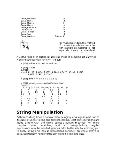 Python For Data Analysis String Manipulation And Data Wrangling