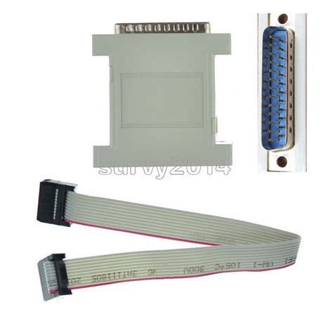 Jtag Download Cable Xilinx Lpt Parallel Programmer Cpld Fpga Xc2c64
