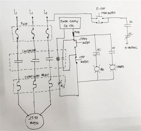 Solved 1 Motor Control Circuit A Description Design A Motor