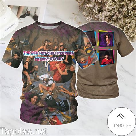 Red Hot Chili Peppers Freaky Styley Album Cover Shirt Tagotee