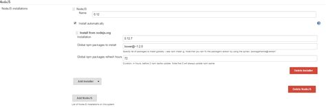 Node Js NodeJS Installation To Jenkins Npm Not Found Stack Overflow