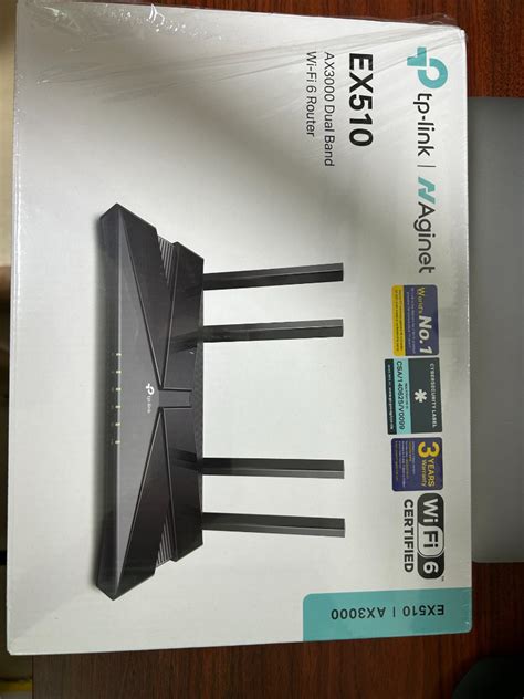 Tp Link Ex510 Wifi 6 Router Ax3000 Dual Band Computers And Tech Office And Business Technology On