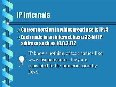 PPT History And Internals Of TCP IP PowerPoint Presentation Free Download ID