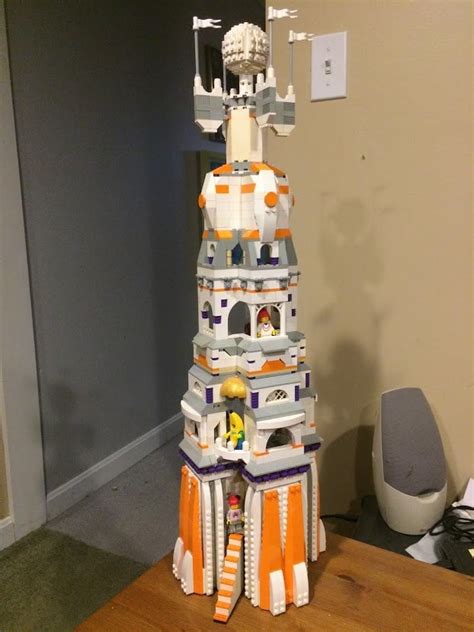 Colorful Orthanc Lego