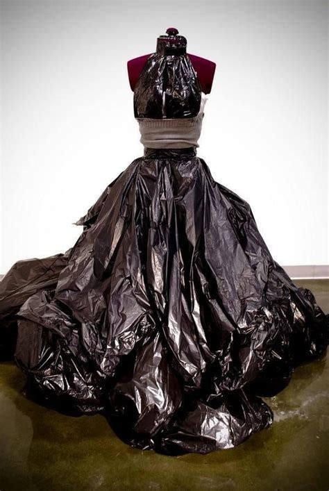 Recycled Fashion Ecosia Images Recycled Dress Trash Bag Dress