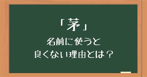 茅を名前に使うのは良くない理由とは後悔したくない人向けに意味や由来を解説 良くない名前辞典
