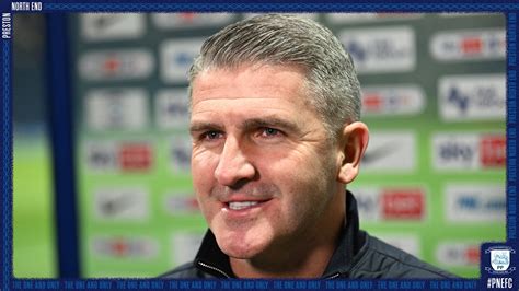 Preston North End Fc On Twitter 🗣 The Gaffer Is Now Speaking To The