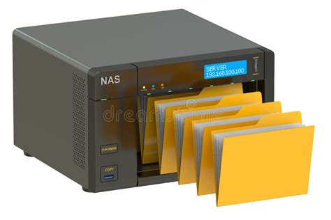 Nas Concetto Di Archiviazione Di Dati Rappresentazione D