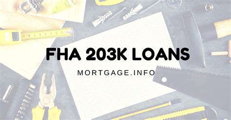 FHA K Loan Rates And Guidelines Mortgage Info