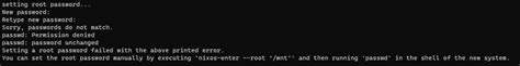 can t log into nixos after install incredigeek