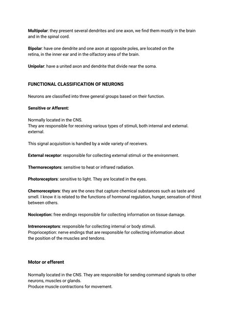 SOLUTION Anatomy Physiology Nervous System Studypool
