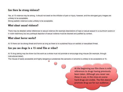 Our Film Certifcate Research Ppt