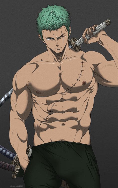 Roronoa Zoro One Piece Drawn By Pinattsu Danbooru