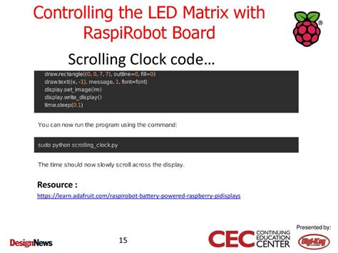 Building Raspberry Pi Controllers With Python Ppt Download