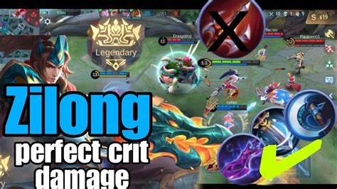 Best Build Zilong Super Crit Damage Enemy Delete YouTube
