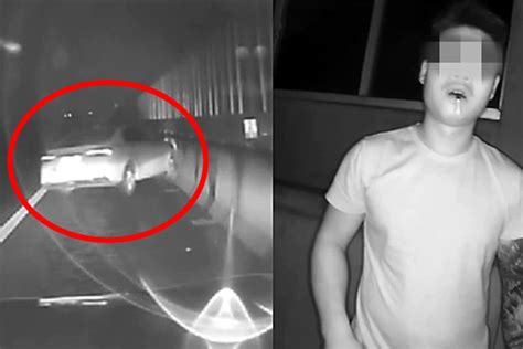 实拍：酒驾司机高速路撞车带女友 去死” 无视交警劝阻还动手！凤凰网视频凤凰网