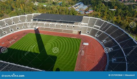 Olympiastadion Olimpic Stadium And Tower Editorial Image
