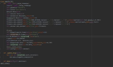 Python How To Get The Exact Coordinate Of Where A Tkinter Widget Begins And Ends Stack Overflow