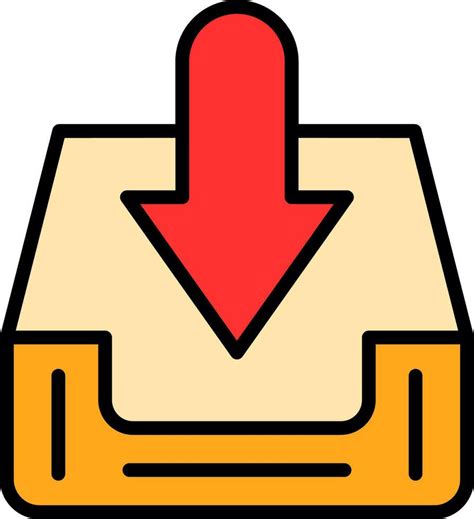 Inbox Vector Icon Design 26103602 Vector Art At Vecteezy