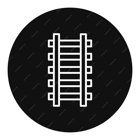 Premium Vector Railroad Vector Illustration