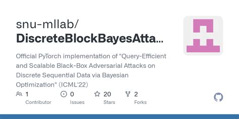 Github Snu Mllabdiscreteblockbayesattack Official Pytorch Implementation Of Query Efficient
