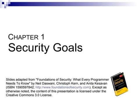 1 Security Goals Ppt
