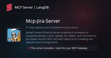 Mcp Jira Server Langdb
