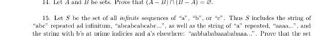 Solved 14 Let A And B Be Sets Prove That AB BA Chegg Com
