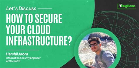Harshil Arora On Securing Your Cloud Infrastructure Bugbase Posted On The Topic Linkedin