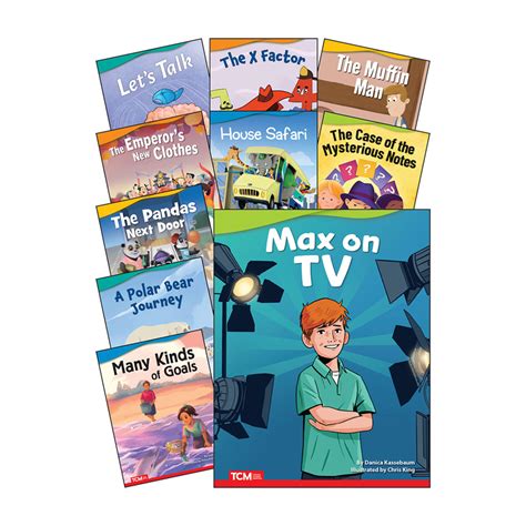 Teacher Created Materials Literary Text Grade 2 Readers Set 3 10 Book