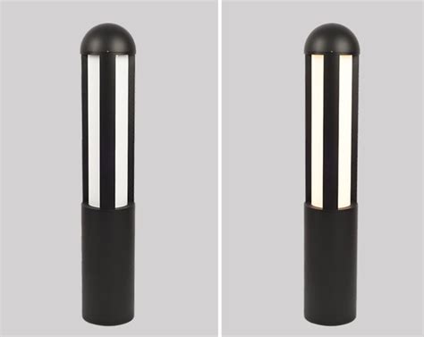 Outdoor Landscape Pillar Lawn Lamp 7W 12W Garden LED Bollard Light