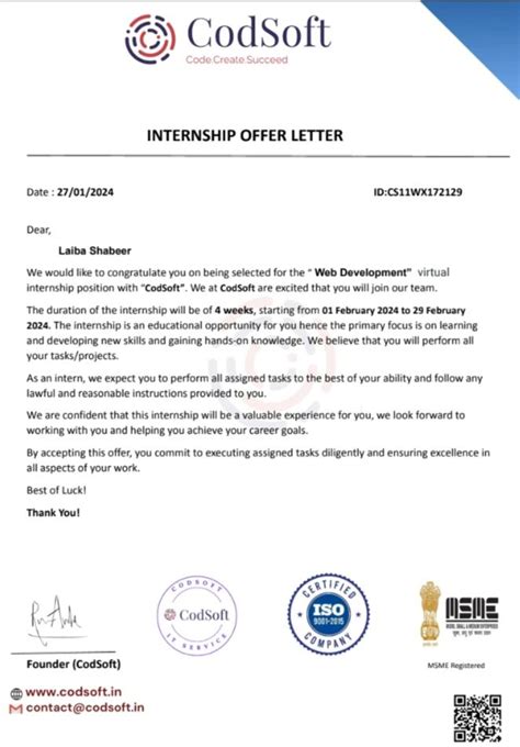 Laiba Shabeer On Linkedin Codesoft Intern2024 Codesoft