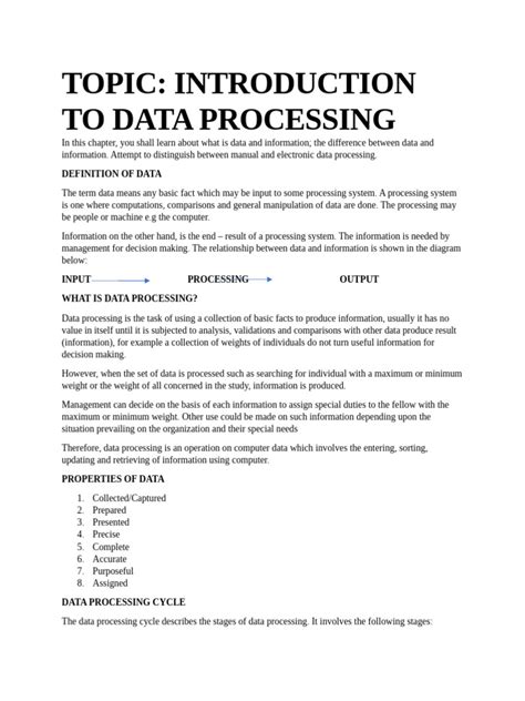 data processing year 10 term 1 pdf microcomputers integrated circuit
