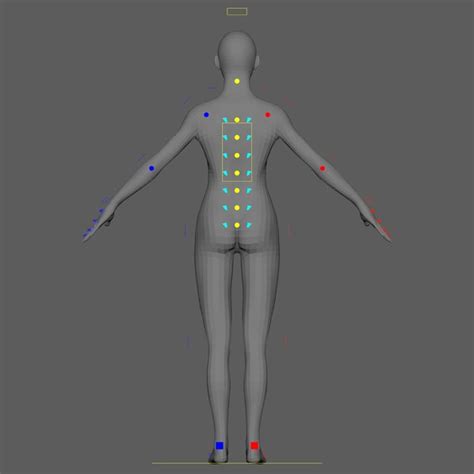 D Model Female Character Rig Face TurboSquid