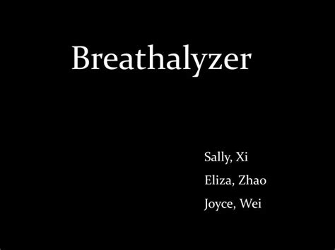 ppt breathalyzer powerpoint presentation free download id 1447129