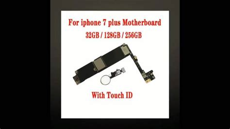 Original No ID Account For Plus Motherboard WithWith Touch ID